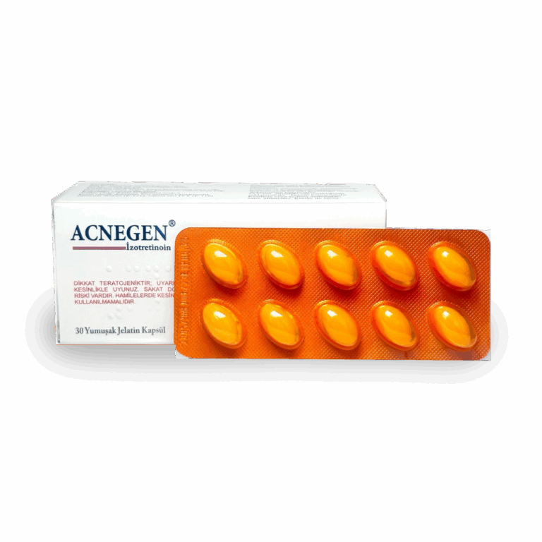 Acnegen (Isotretinoin) 20mg – 30 Tablets | Acne Pharma Grade