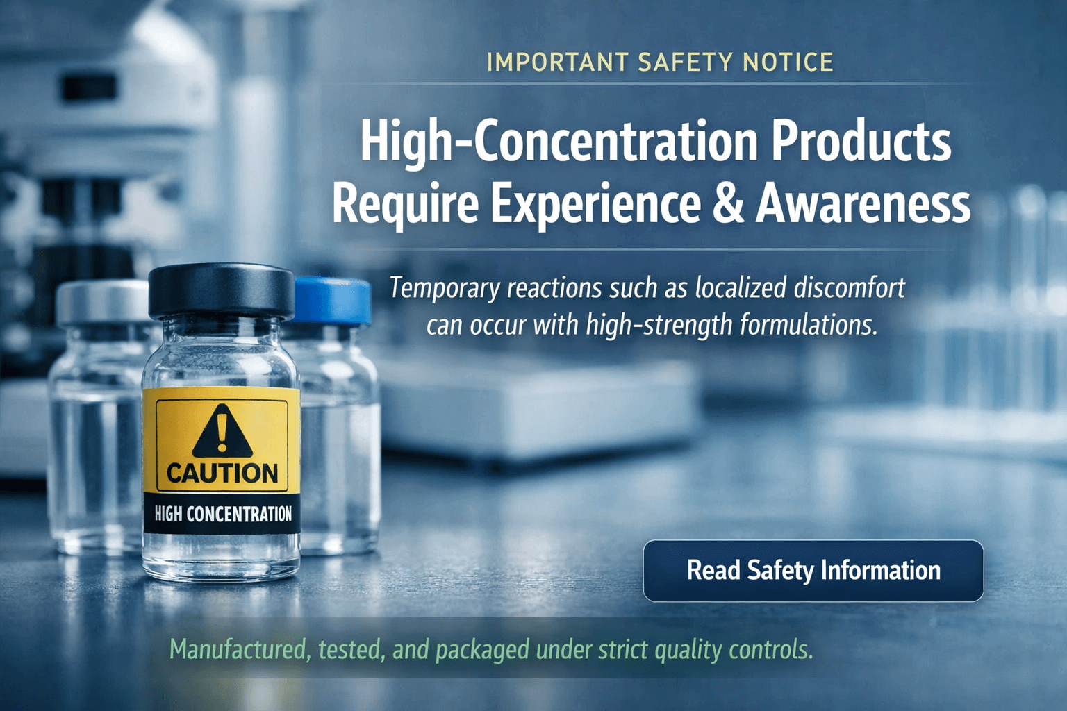 High-Concentration Product Safety Advisory | CanadaSteroidDepot.iS