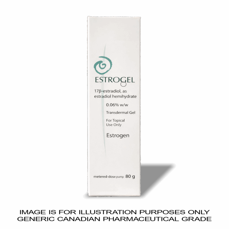 ESTROGEL 80G GEL – CANADIAN PHARMACEUTICAL GRADE TRANSDERMAL in Canada ...